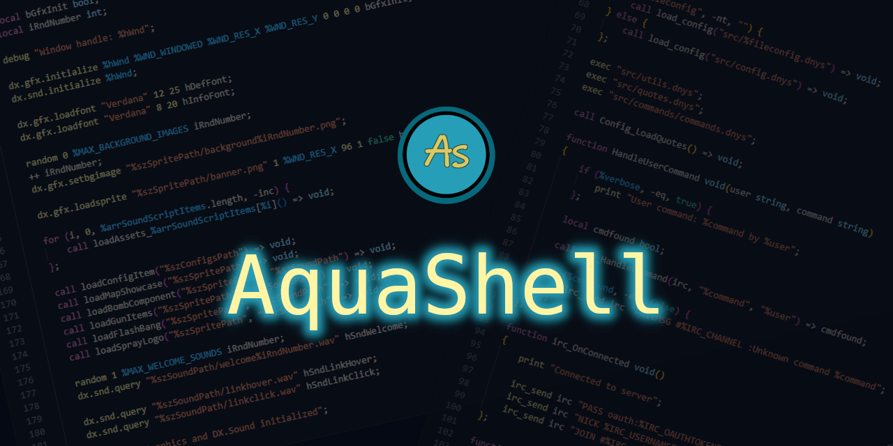 Aquashell A Scripting And Automation Shell For Windows
